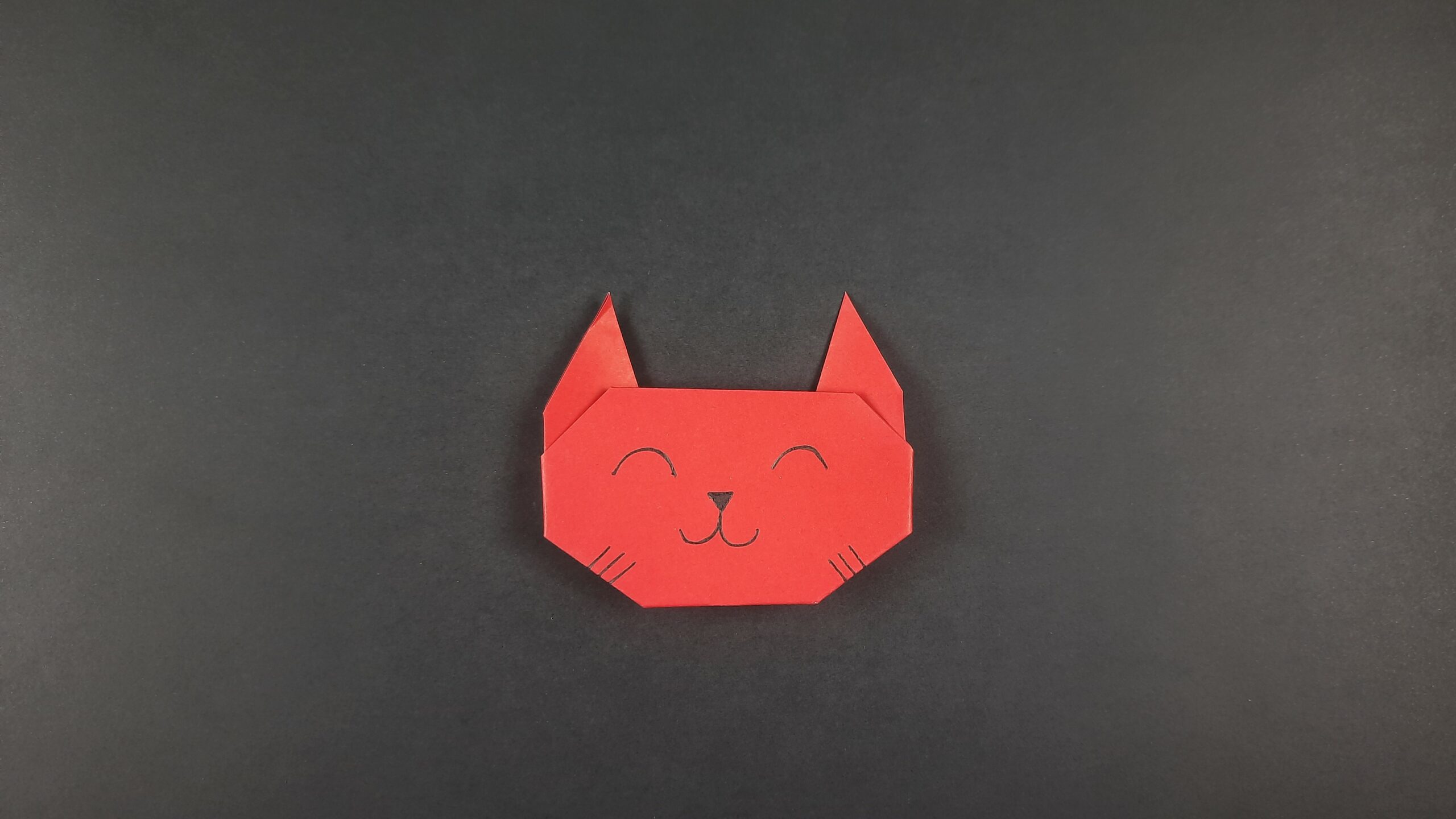 How To Make An Easy Origami Cat Face A Beginners Guide Professor Origami